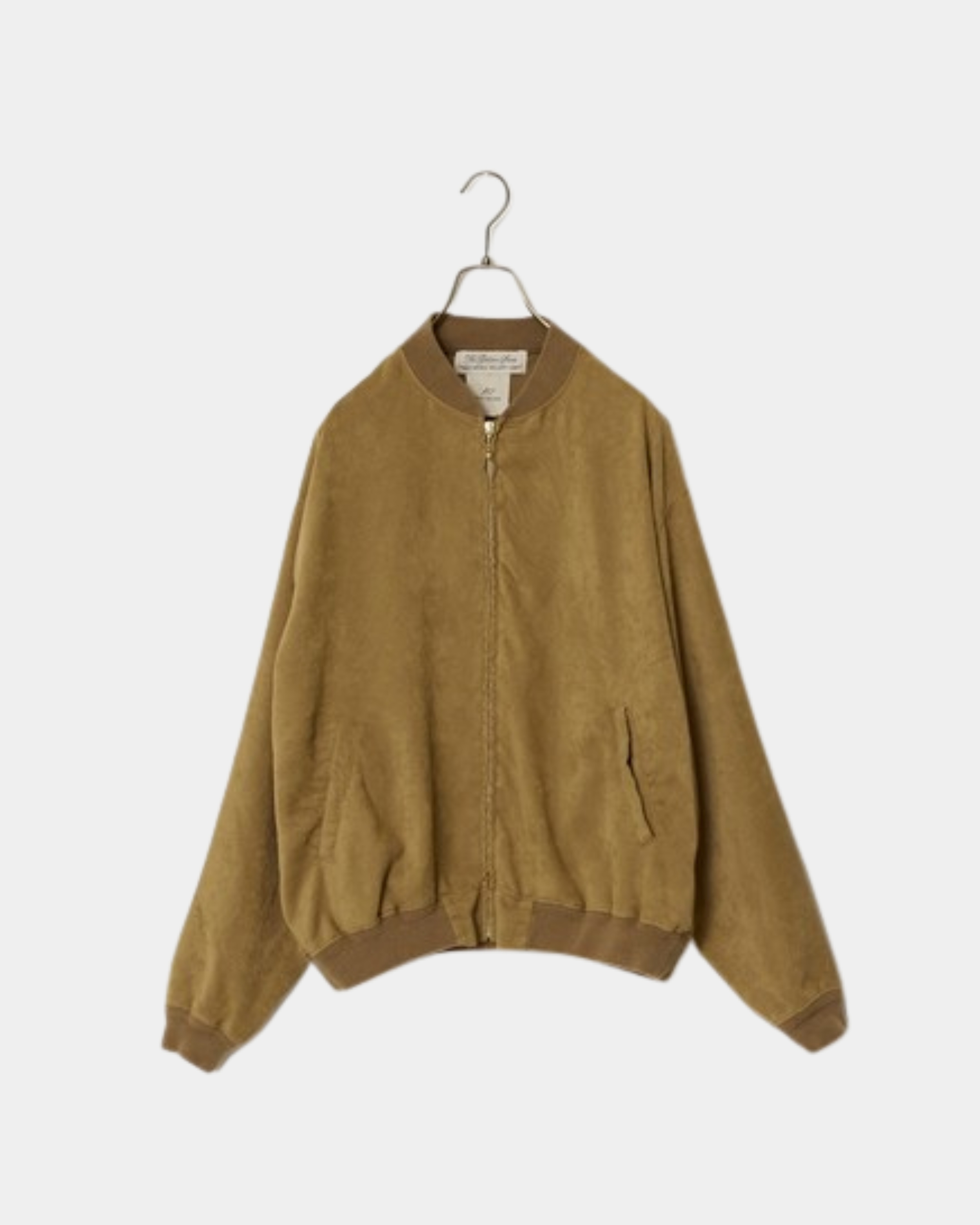 REMI RELIEF - Eco Suede ZIPPPED JKT / MOCHA