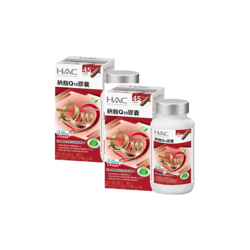 【永信HAC】納麴Q10膠囊(90粒/盒)-2入組