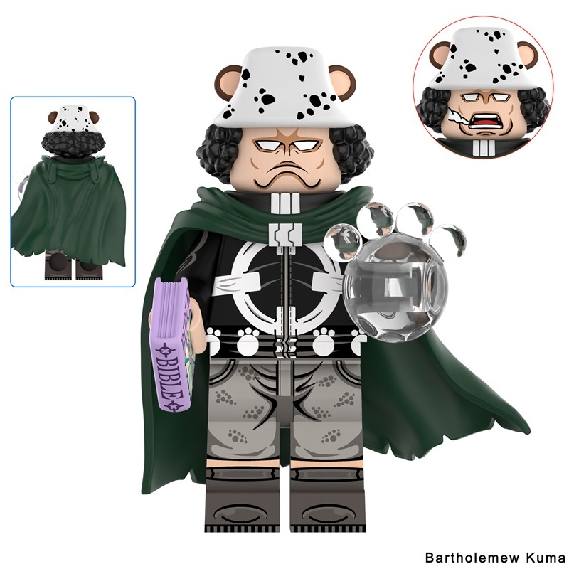 One Piece Bartholomew Kuma Minifigures Fit lego DY678