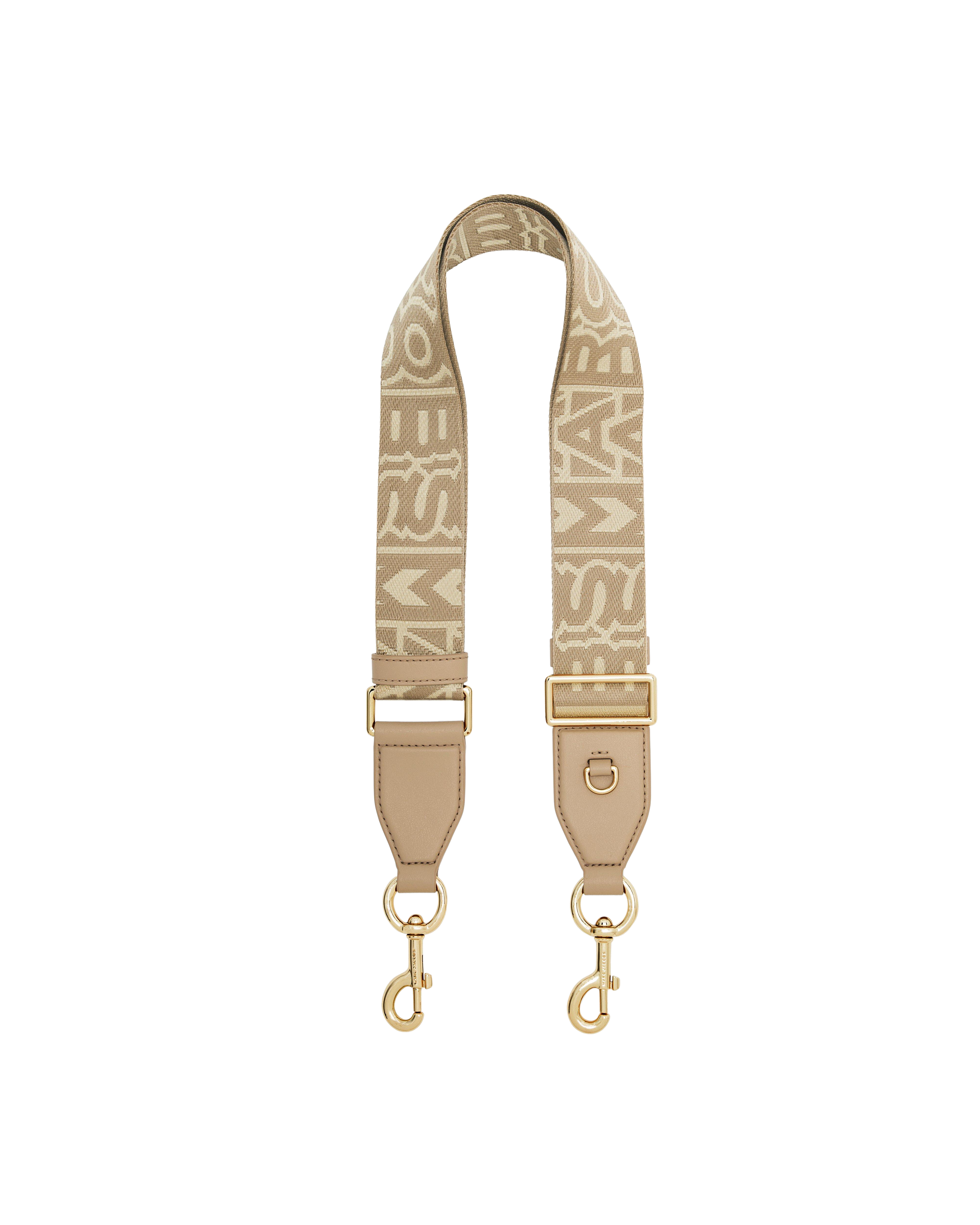 【Marc Jacobs Outlet】The Monogram Utility Webbing Strap 咖