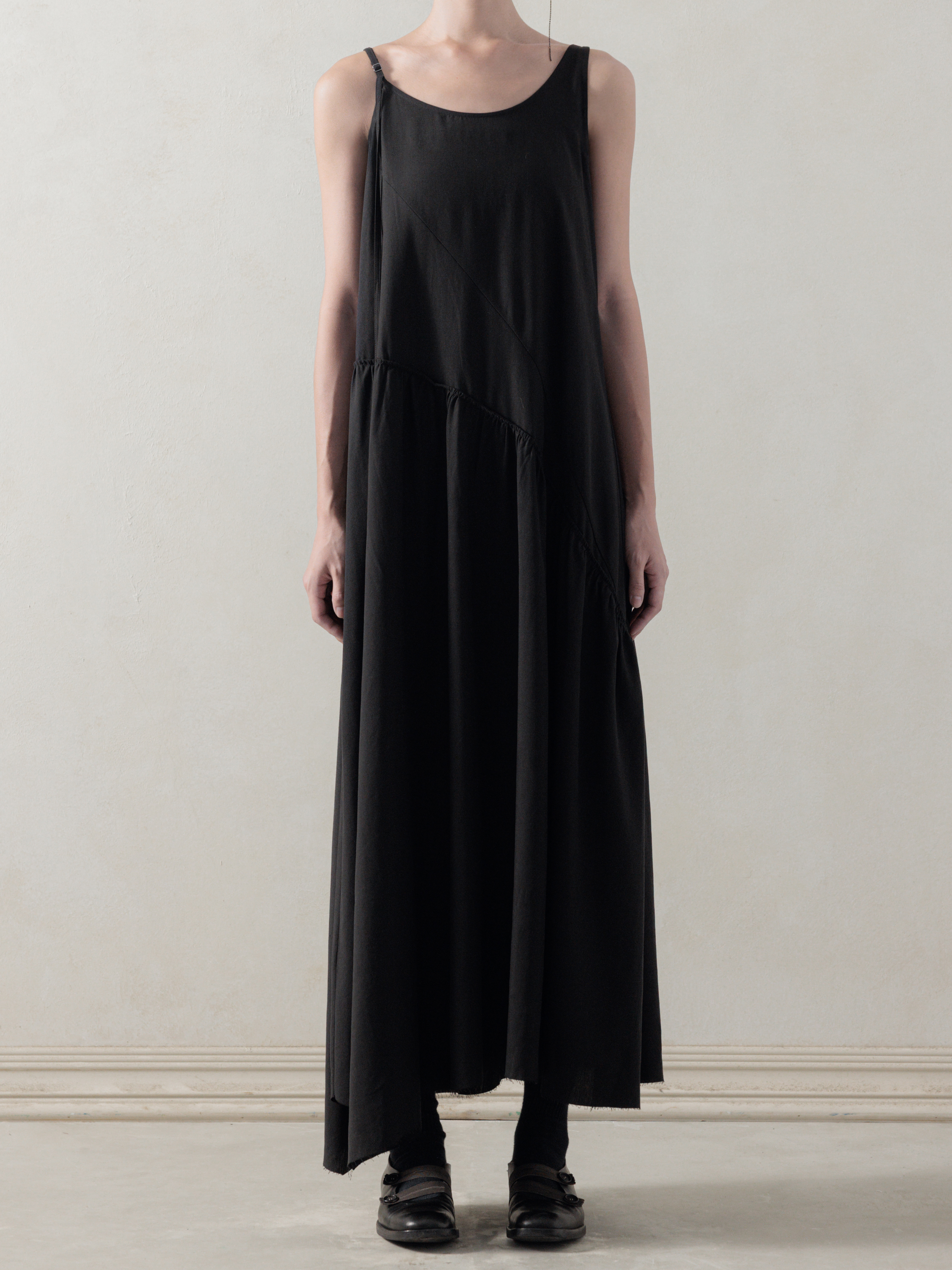 Professor.E｜25FW WMS｜Comfort Midi Dress (Black)