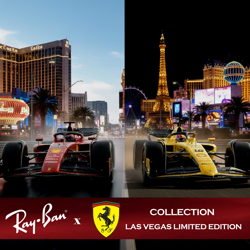 【RayBan X Ferrari】聯名 🏎️拉斯維加斯限定款🏆