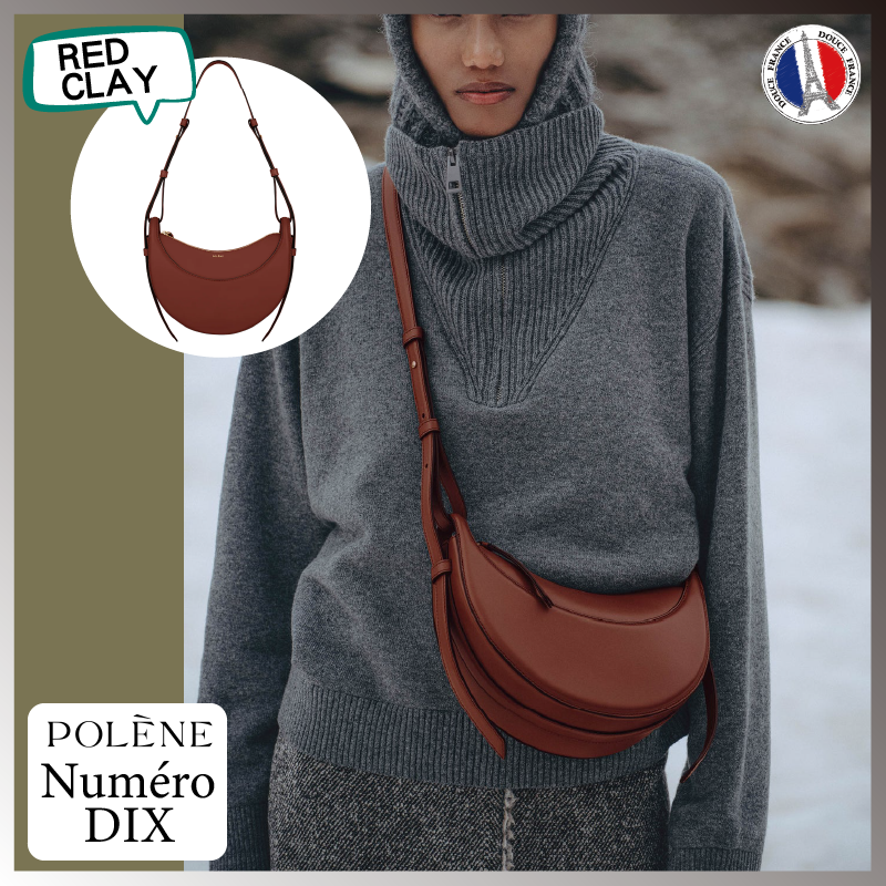 POLÈNE Numéro Dix - Smooth RED CLAY