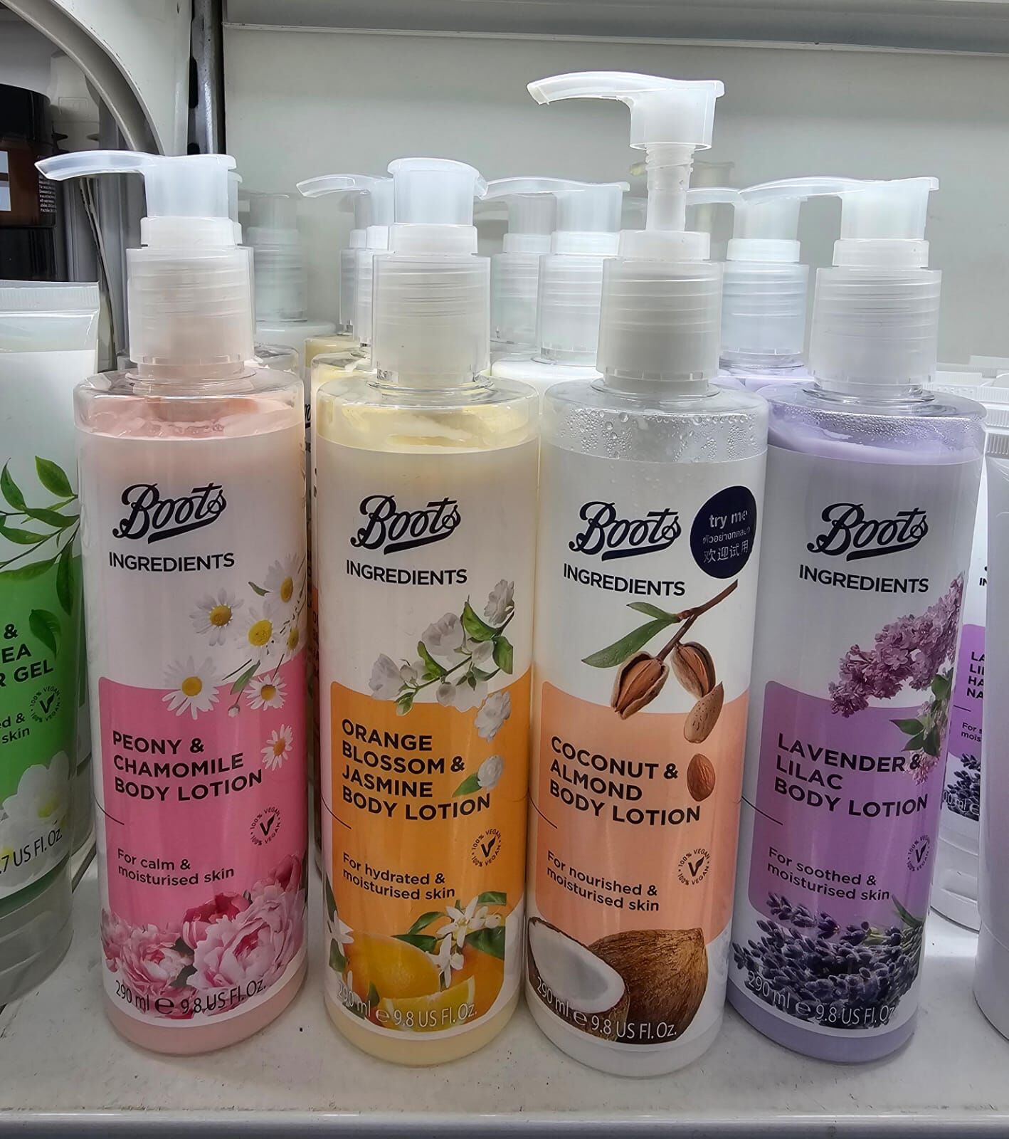 TH Boots body lotion 290ml