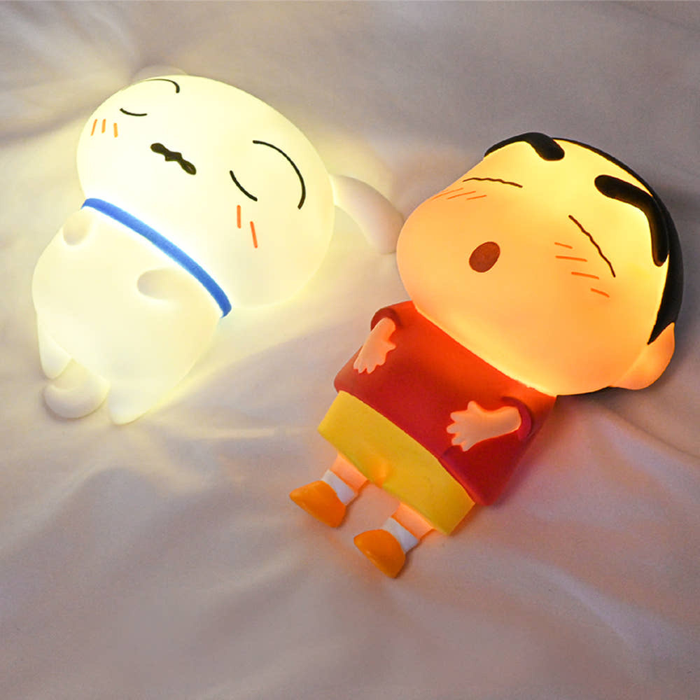 SHIN-CHAN Sleeping LED Mood Light Lamp 睡覺蠟筆小新 小白 小夜燈