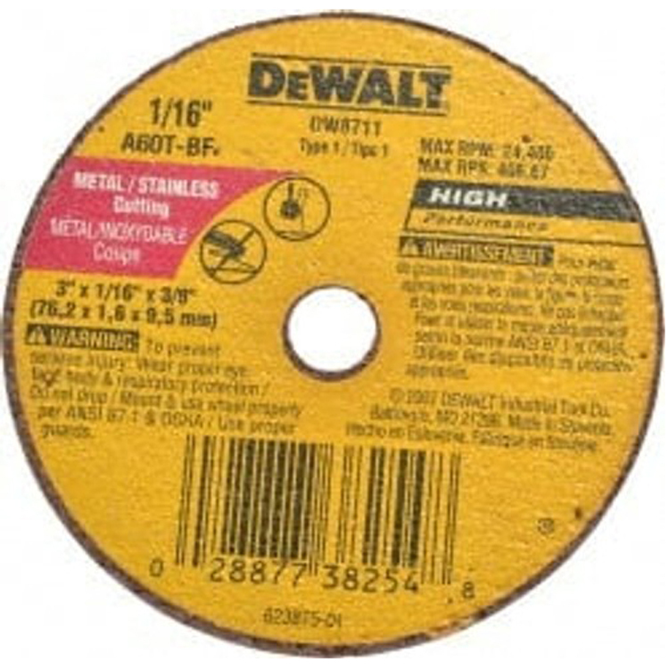 【非實價】DEWALT 得偉 3吋 砂輪碟 DW8711(DCS438專用)【歡迎查詢】