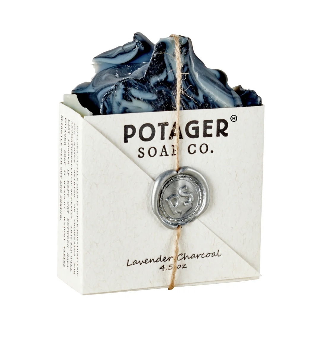 Potager Soap 美國手工皂 薰衣草活性炭 4.5oz