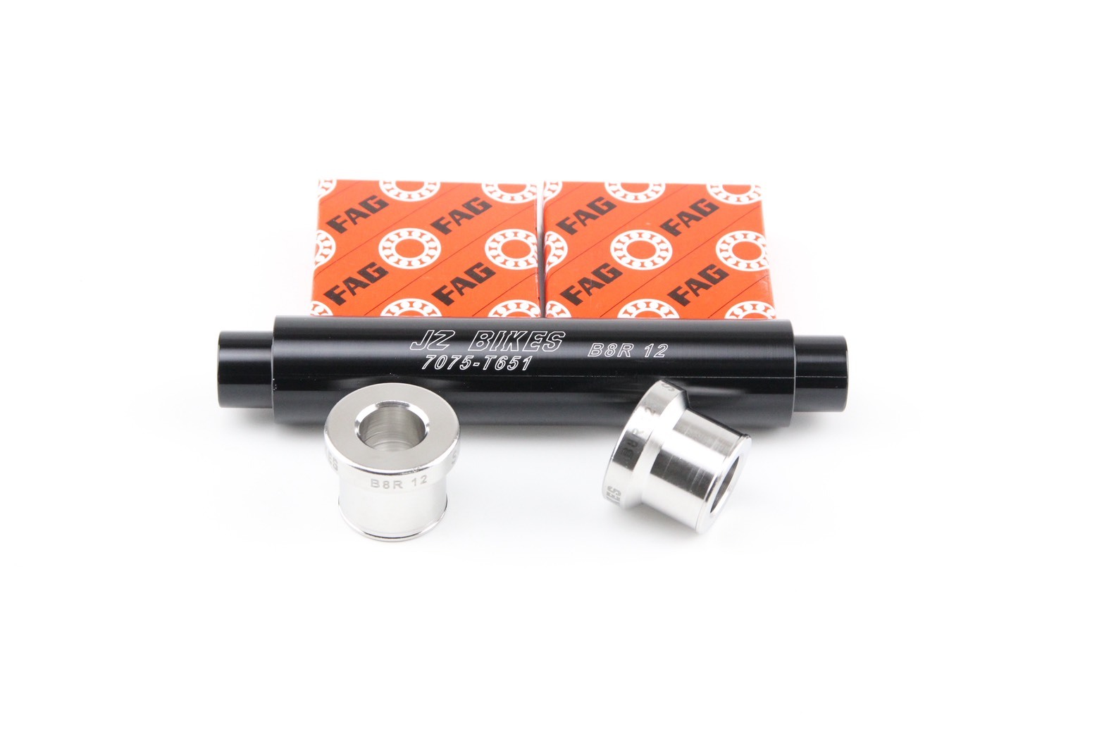 【JZ BIKES】前輪改12軸心套件組 6/6.5/7代勁戰-水冷BWS-NMAX-FORCE2.0