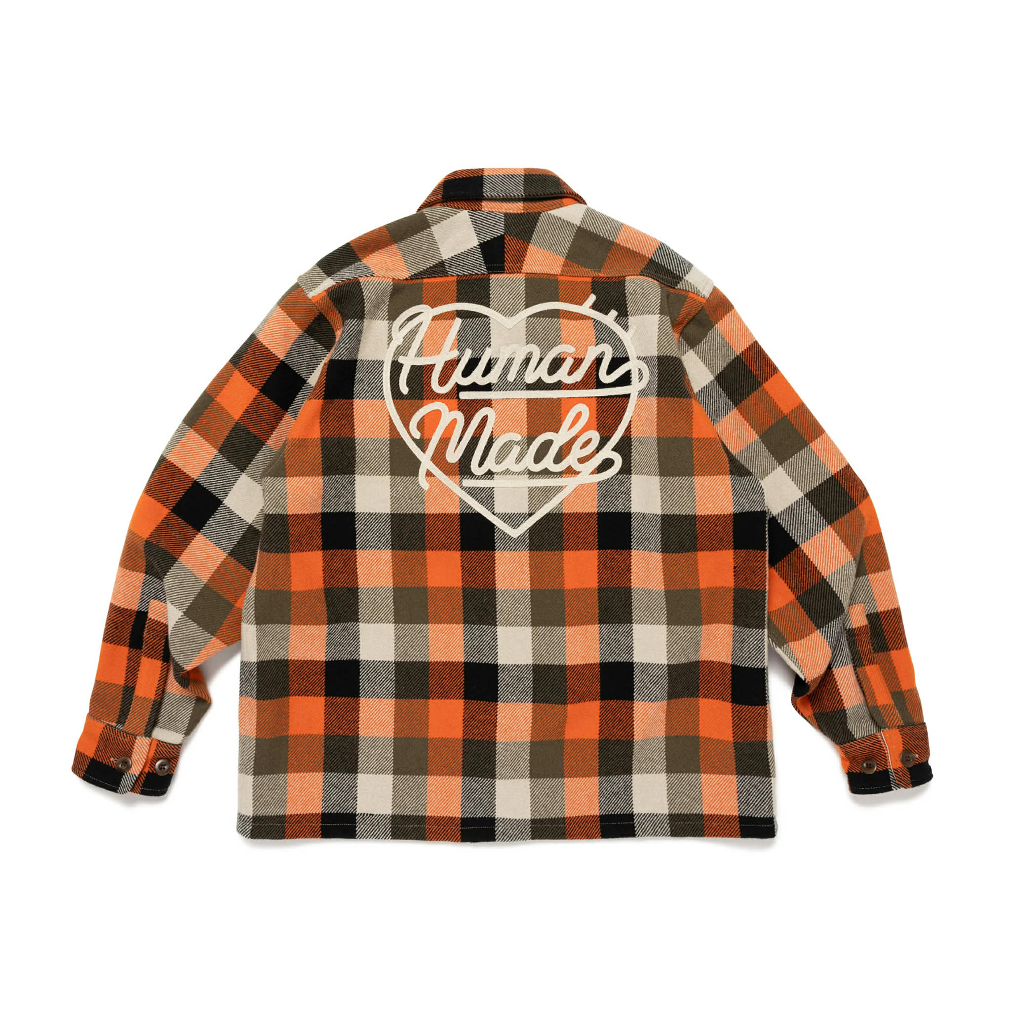 Human Made Wool Check Shirt Jacket (3Colors)