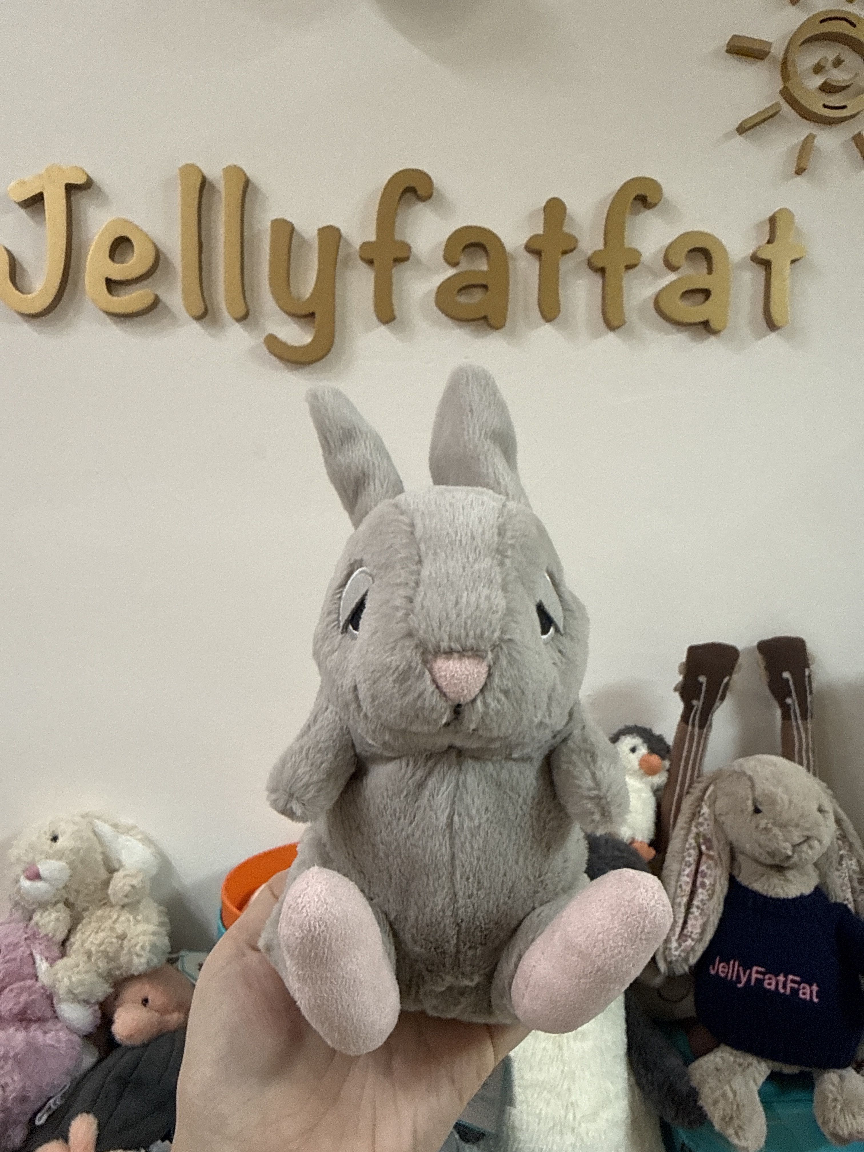 Jellycat Cuddlebud Bernard Bunny