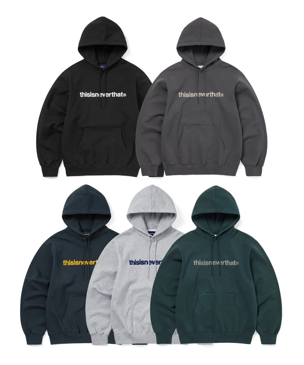 韓國 THISISNEVERTHAT T-Logo Hoodie 帽TEE TNCO0TSWHO06