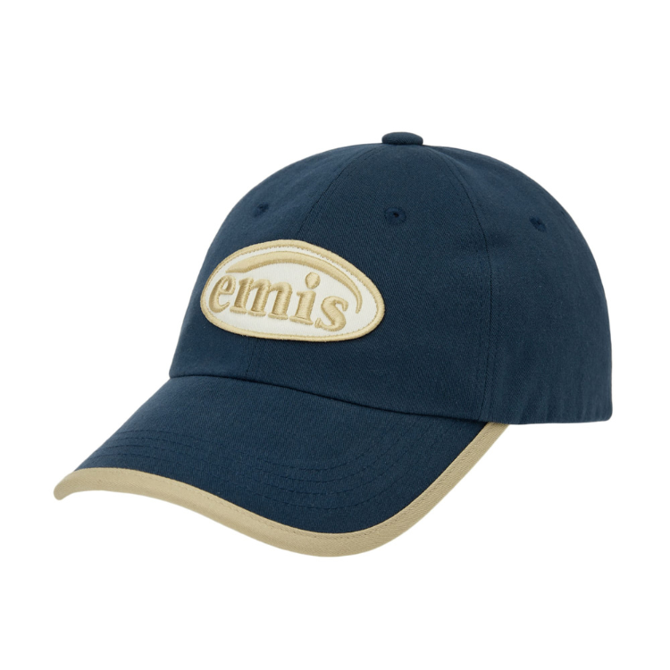 emis｜Beige Trimming Ball 跳色修邊款 (Navy)