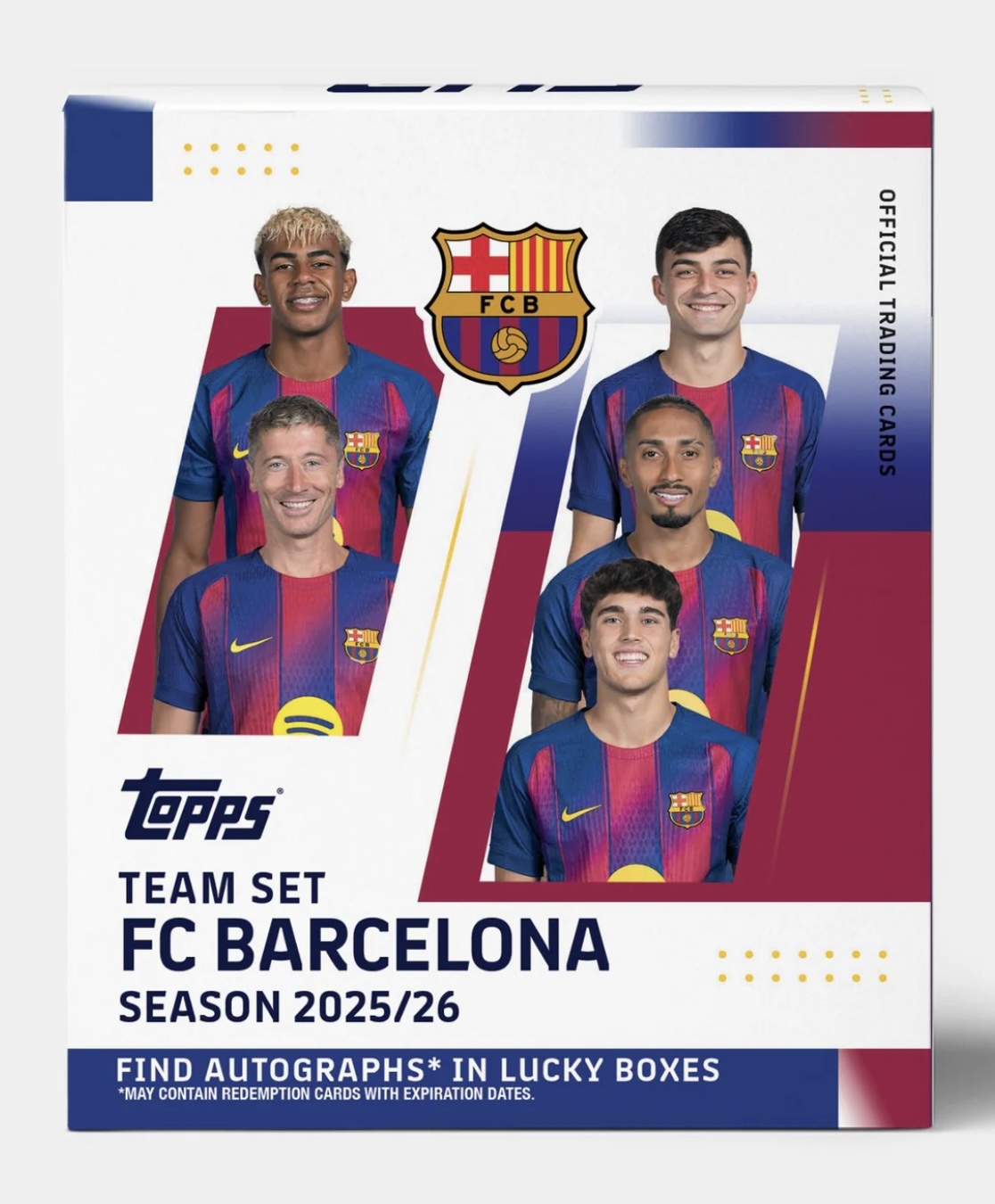 2025-26 TOPPS FC BARCELONA TEAM SET SOCCER CARDS