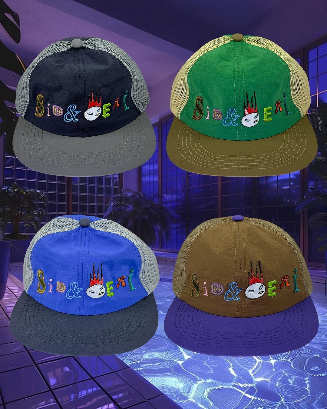 Sid&Geri Sid&Geri Nylon Cap