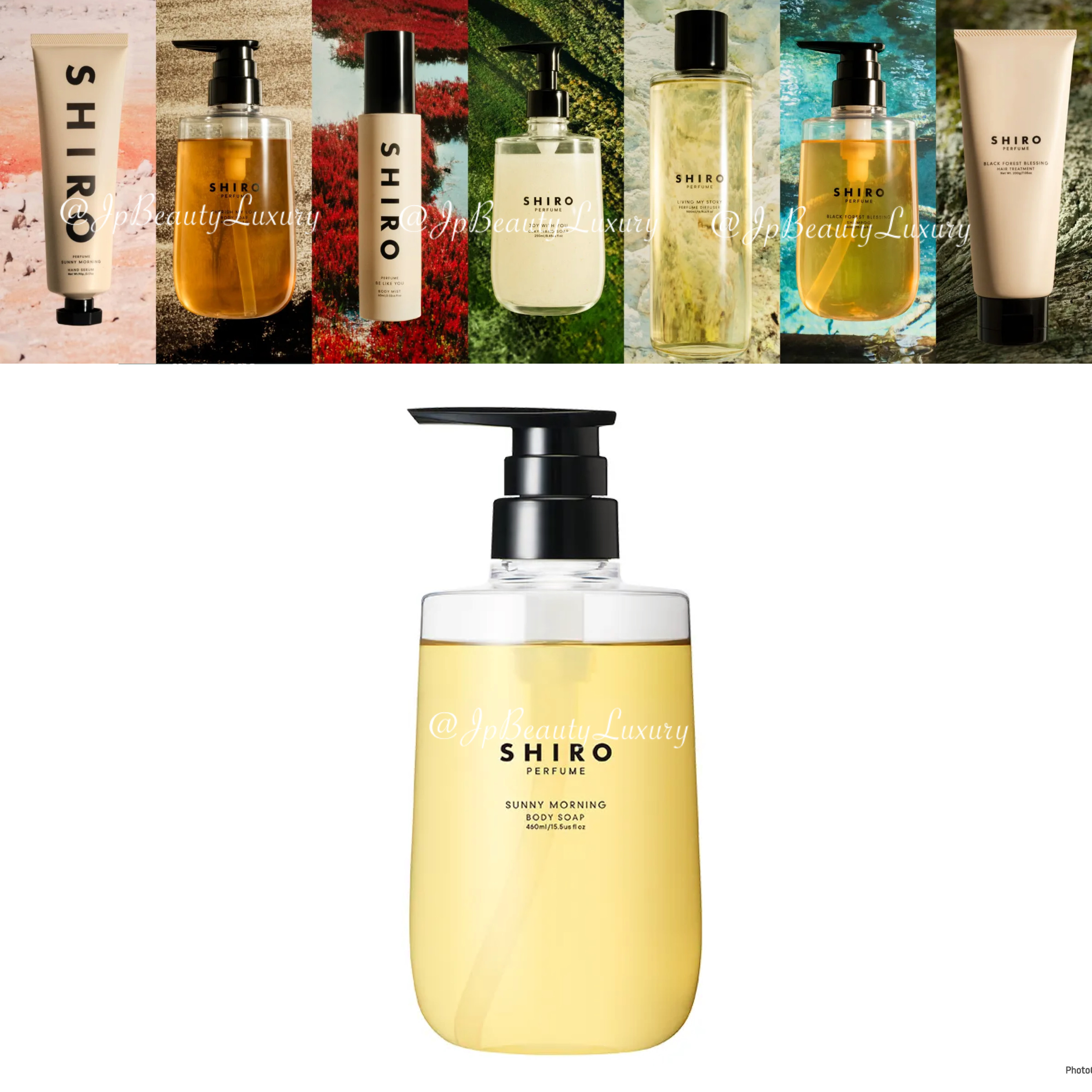 日本 Shiro 2025 Body Soap 460ml（全2種）