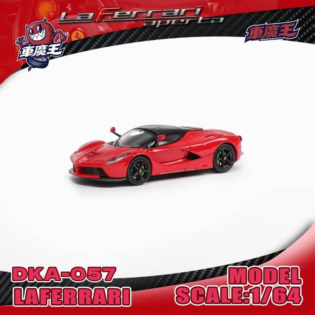 預訂:1/64 Demon King Auto Ferrari LaFerrari F150 Red wit