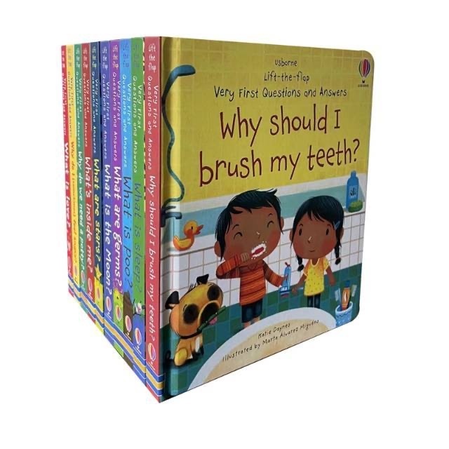 Usborne Very First Questions and Answers Series 12 books Set