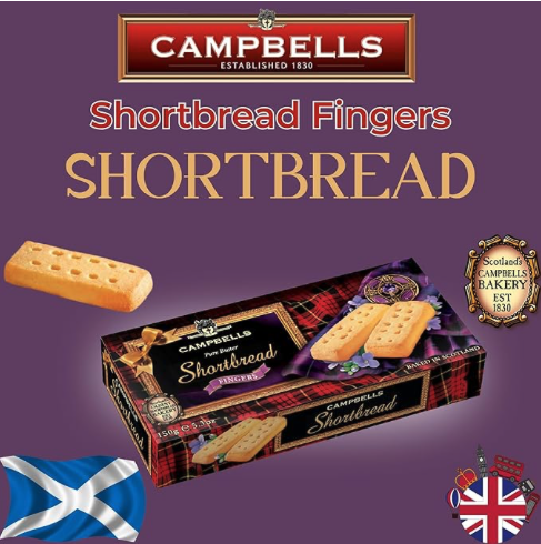 經典蘇格蘭奶油酥餅手指 Classic Scottish Shortbread Fingers