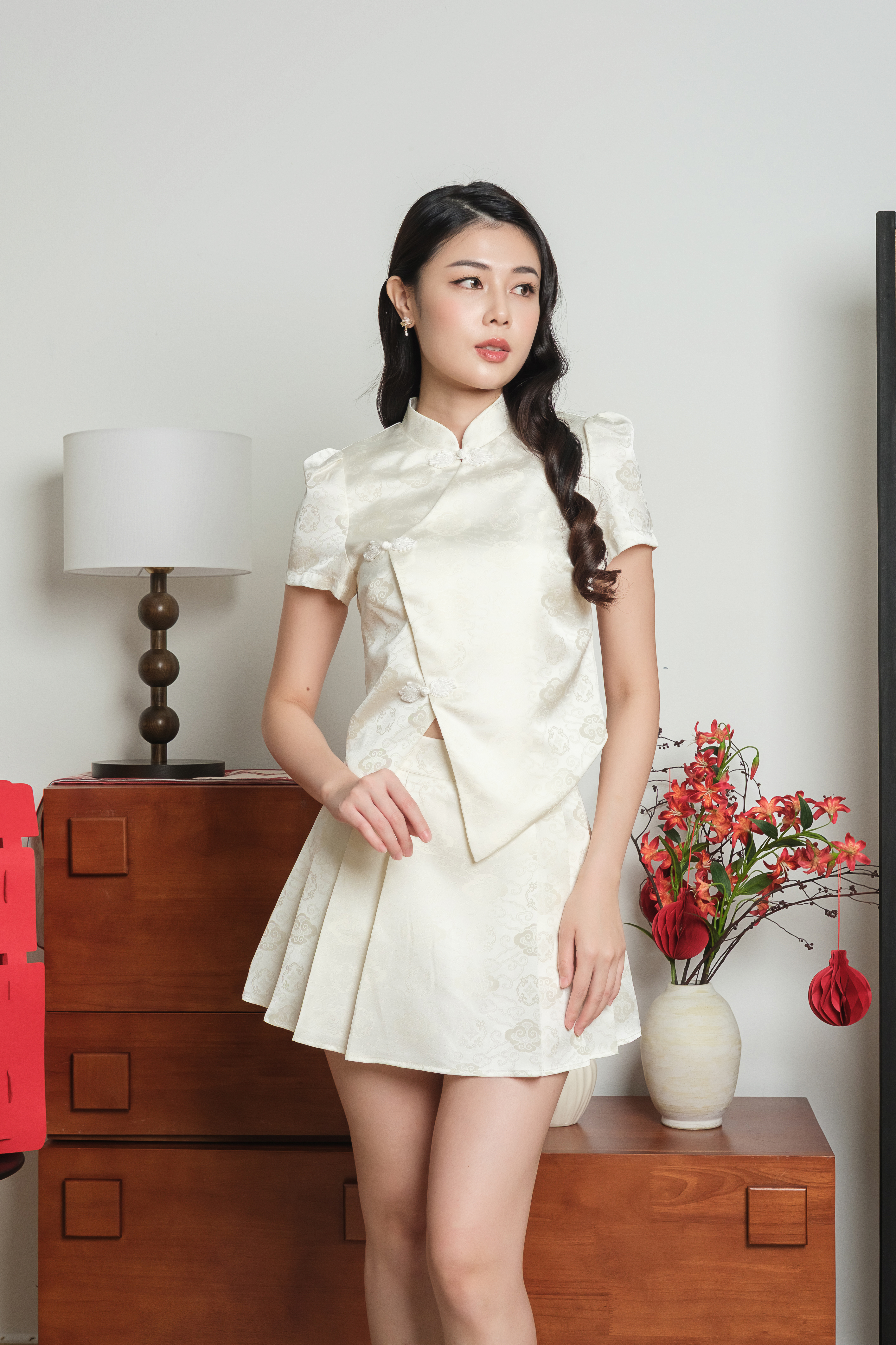 【祥雲瑞彩】Airie Cloud Set in White