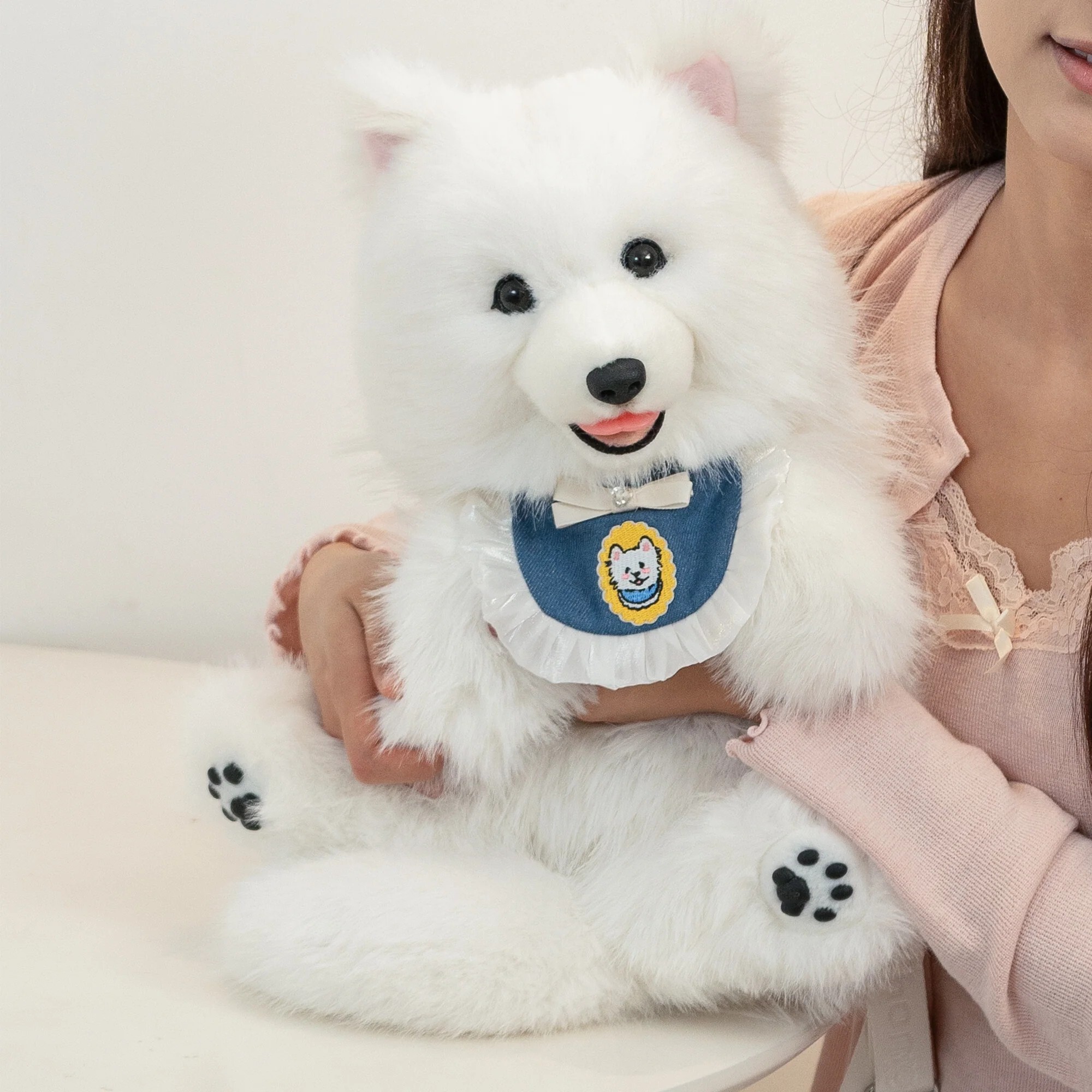 Load image into Gallery viewer, Fluffy Samoyed Backpack