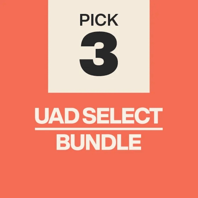 Universal Audio UAD Select 3 Plus Bundle 80選6效果器套組 下載版