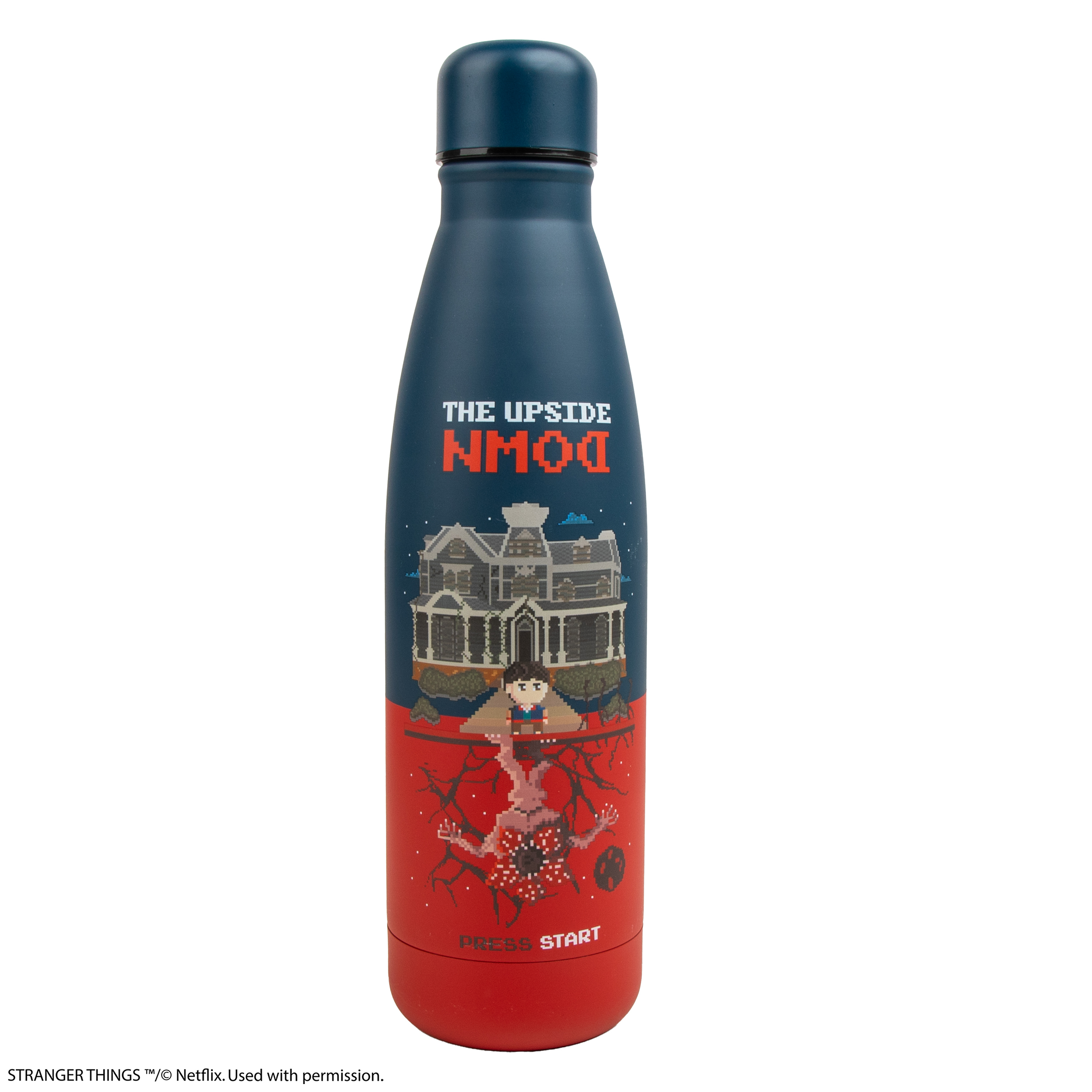 Stranger Things - Water Bottle - Stranger Things Pixelv