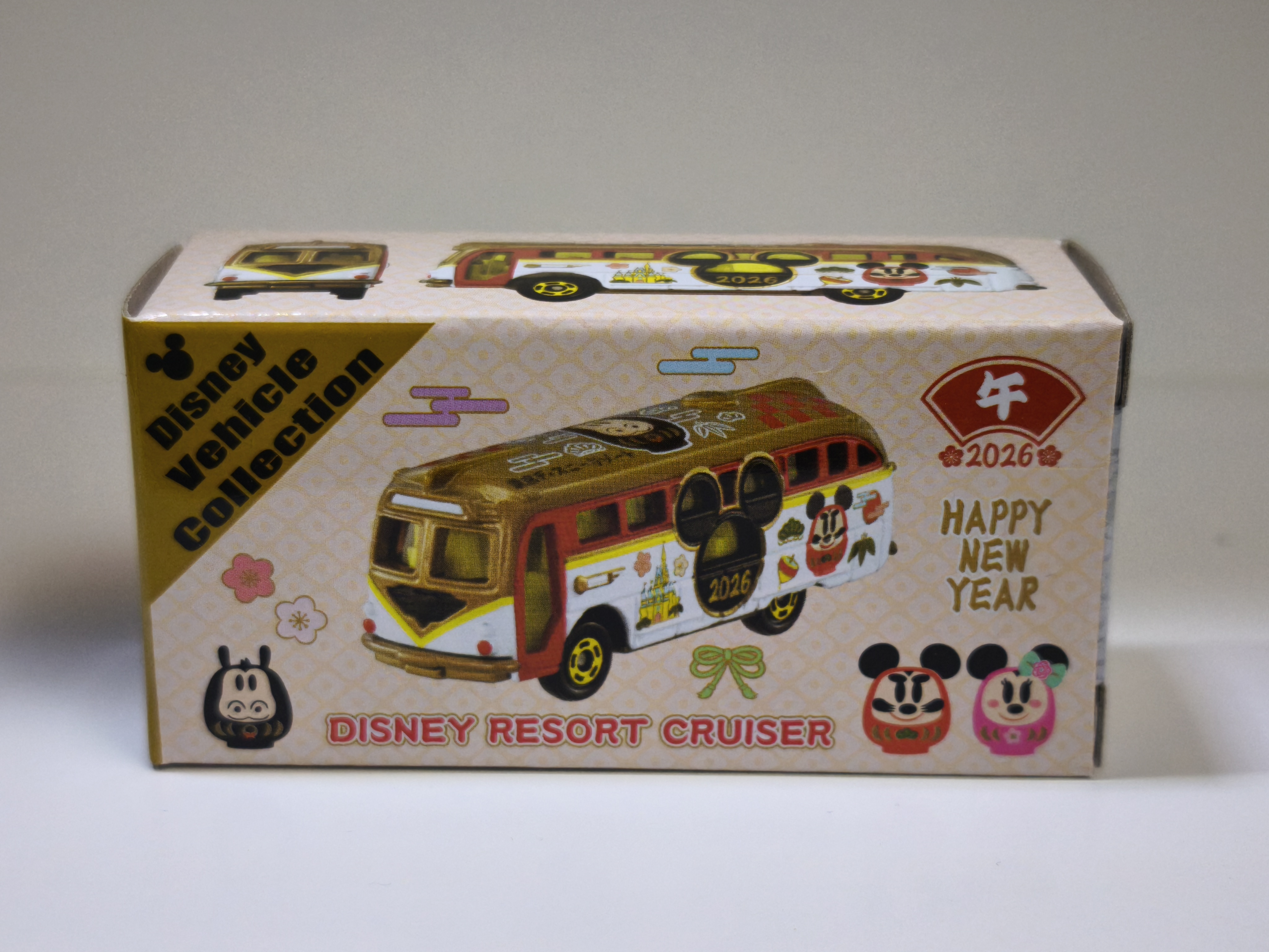 Tomica Tokyo Disney Resort Resort Cruiser Happy New Yea