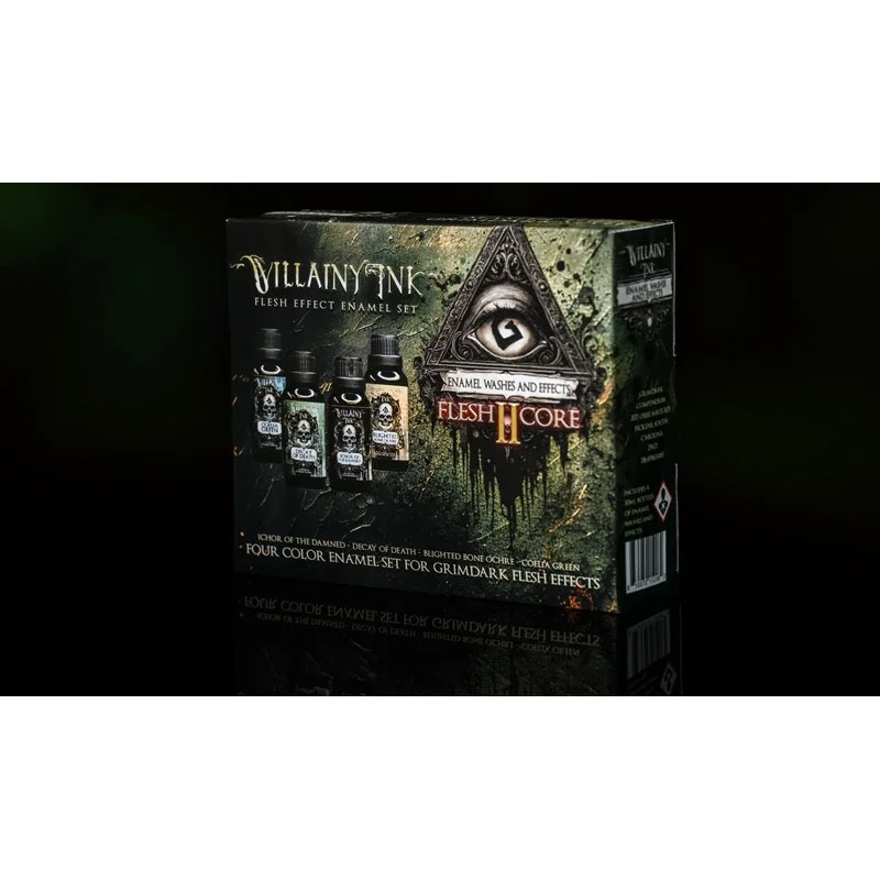 Villainy Inks - Enamel - Flesh Core Set 2 V3.0 30ml