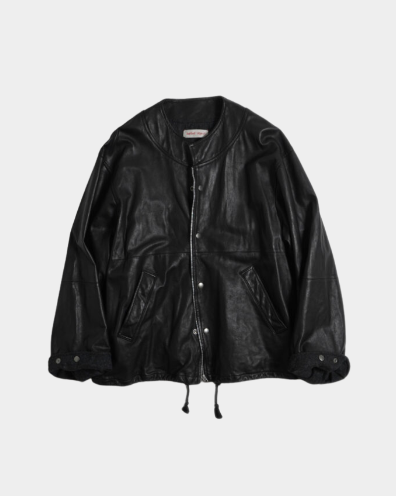 barbell object - leather ns jkt / fade black
