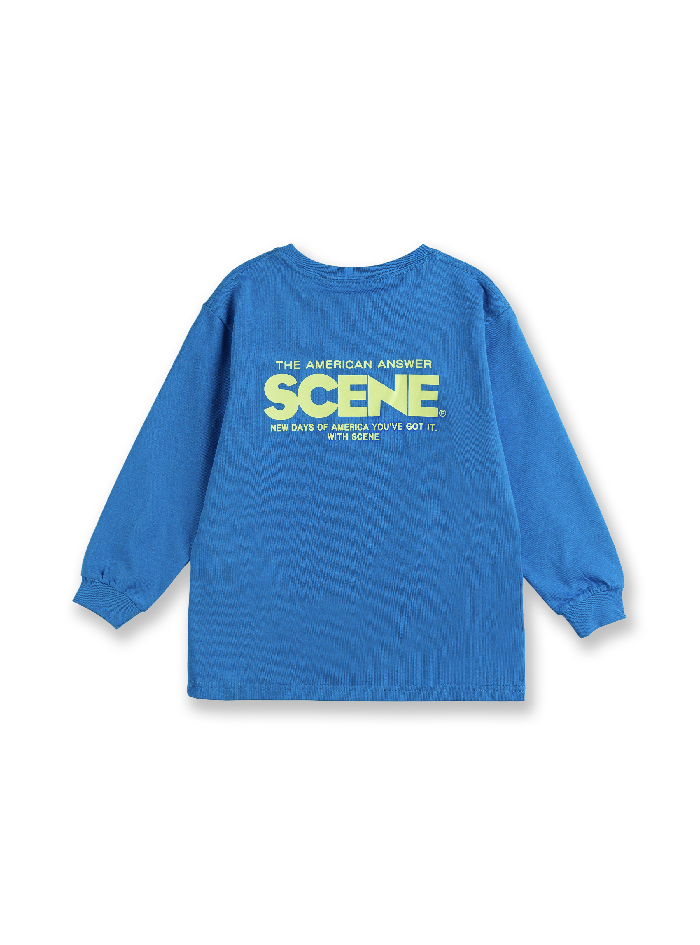 KID_CLASSIC LONG TEE // BLUE