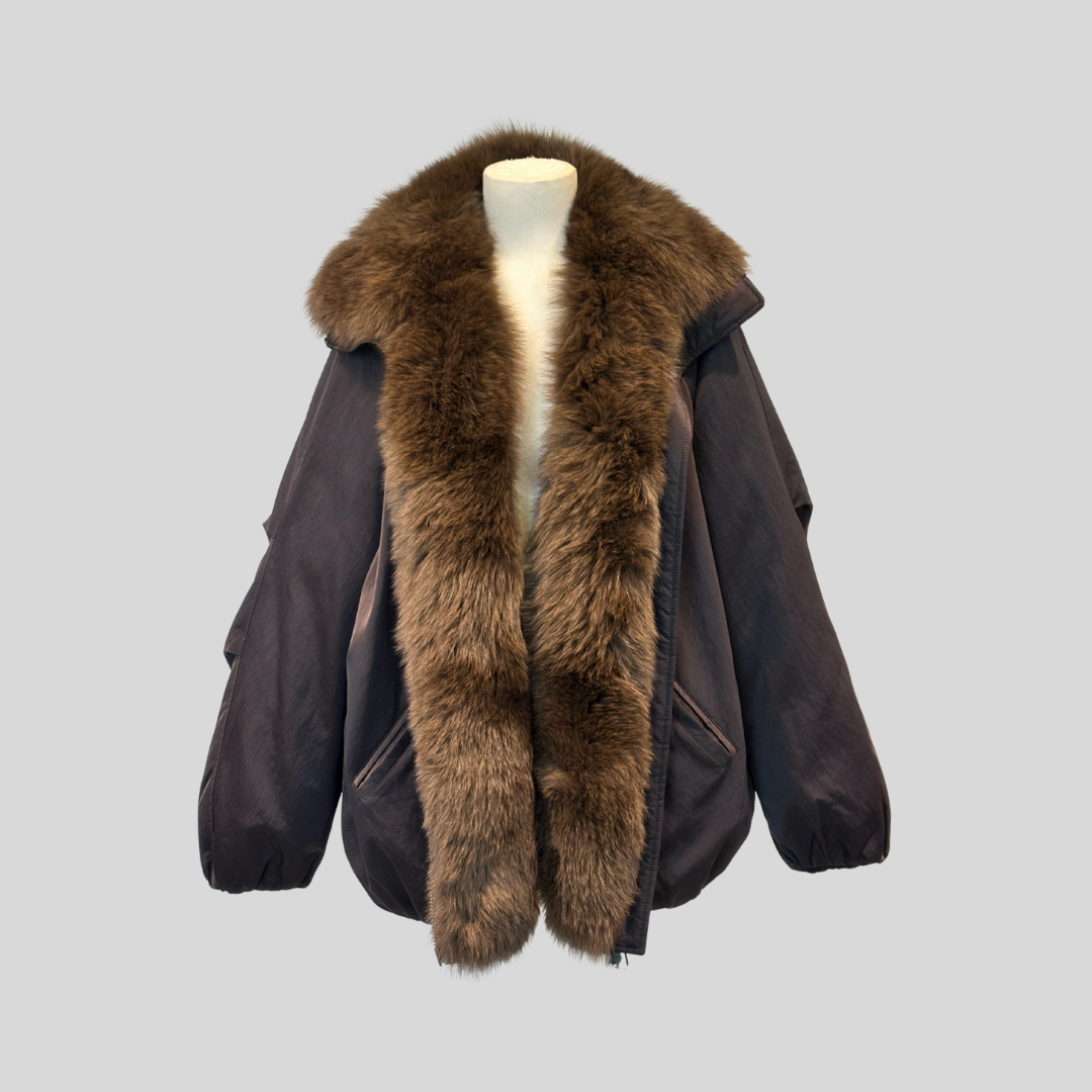 MAX FUR DOWN JACKET