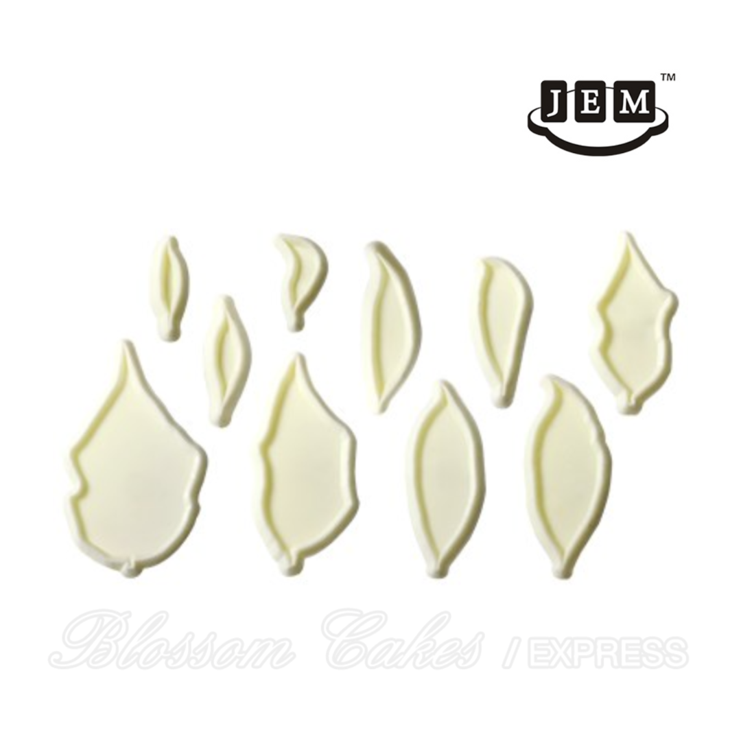 JEM Christmas Cutters - Poinsettia Set of 10