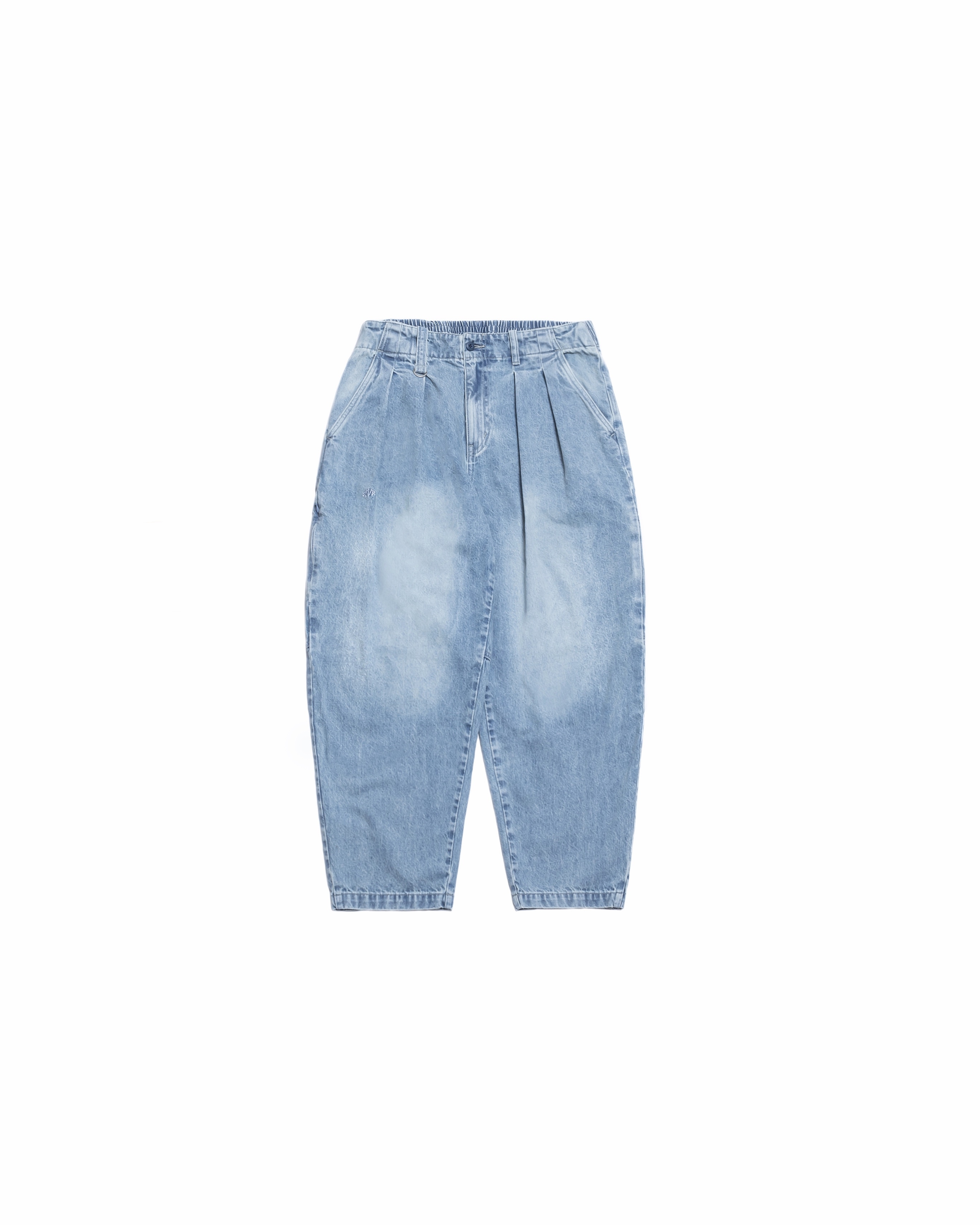 PERSEVERE ENZYME STONE-WASHED DENIM JEANS - WASHED LIGH