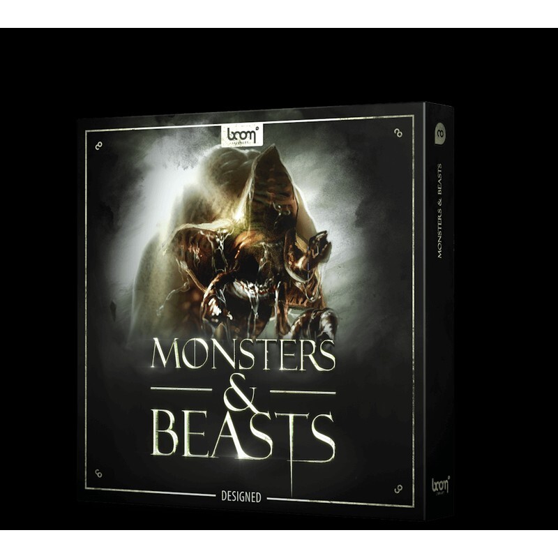 BOOM Library Monsters & Beasts Des｜怪物野獸音效庫