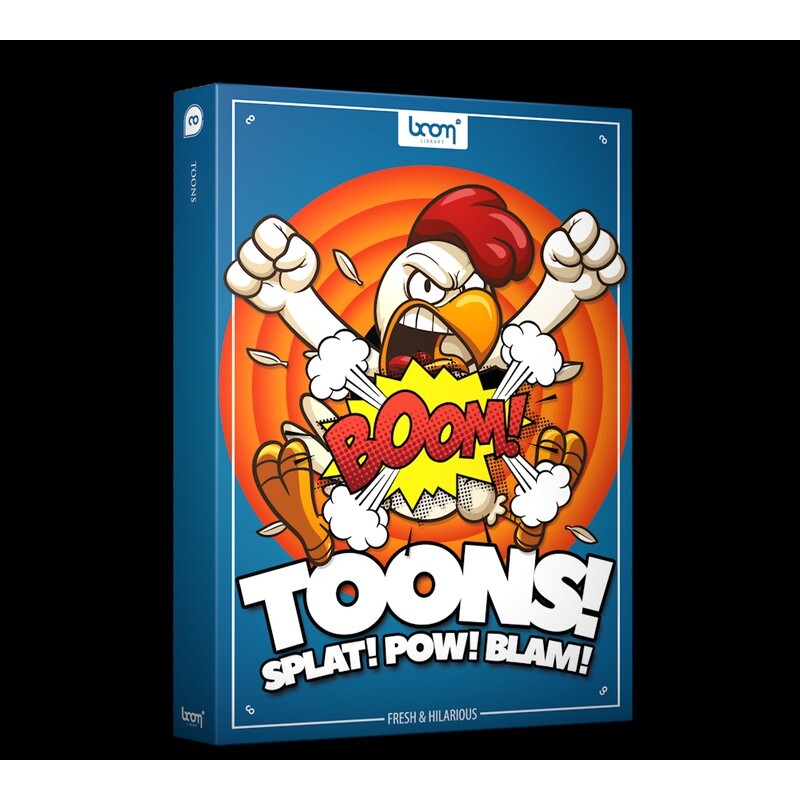 BOOM Library Toons｜卡通動畫音效素材庫