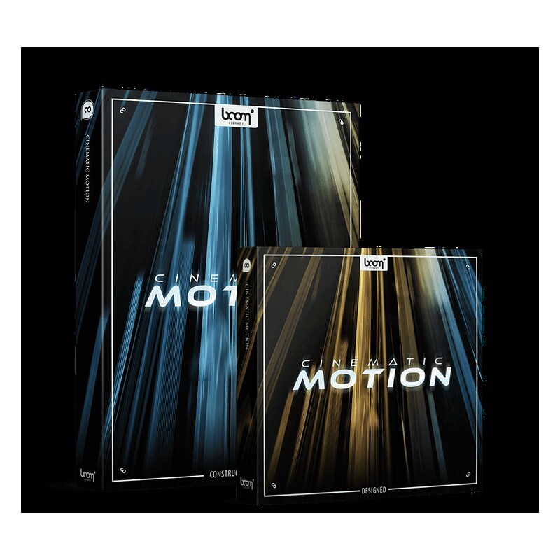 BOOM Library Cinematic Motion Bundle｜電影動態音效素材庫