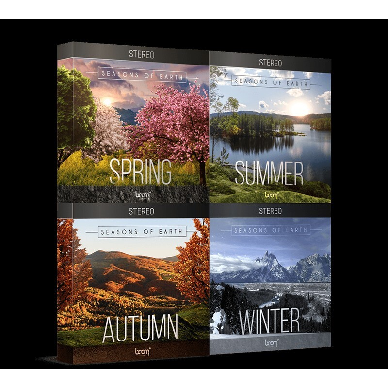 BOOM Library Seasons of Earth Bundle Stereo｜四季自然聲景音效庫
