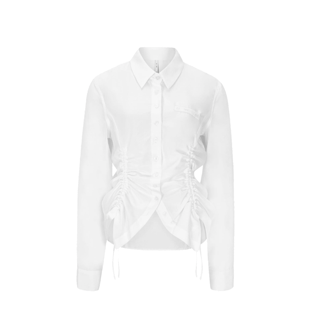 BOHEMSEO PRINCESS LINE SHIRRING SHIRT 抽繩襯衫 | FLOMMARKET