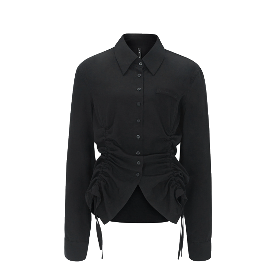 BOHEMSEO PRINCESS LINE SHIRRING SHIRT 抽繩襯衫 | FLOMMARKET