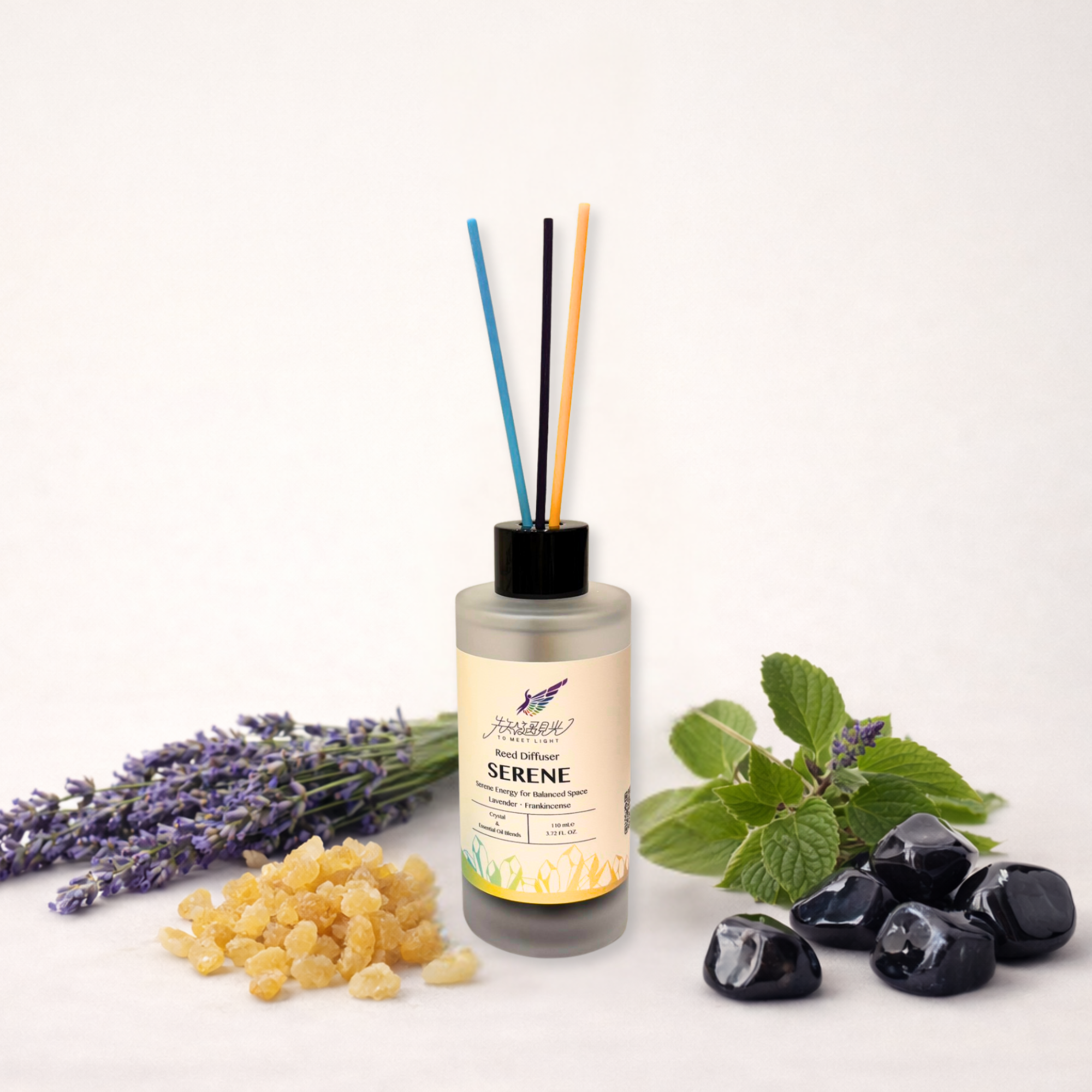 SERENE Reed Diffuser｜覺嶼能量擴香｜穩定空間磁場的日常擴香選擇