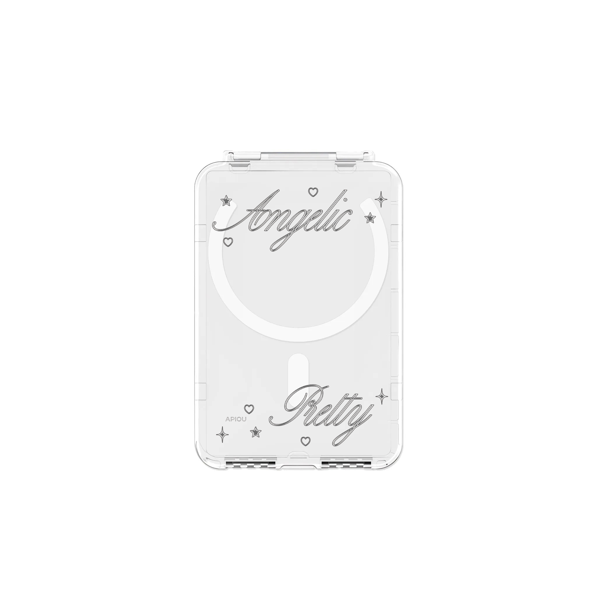 Angelic Pretty 透明磁吸支架卡包 (支援Magsafe)｜MagSafe 卡夾支架・追星小卡必備