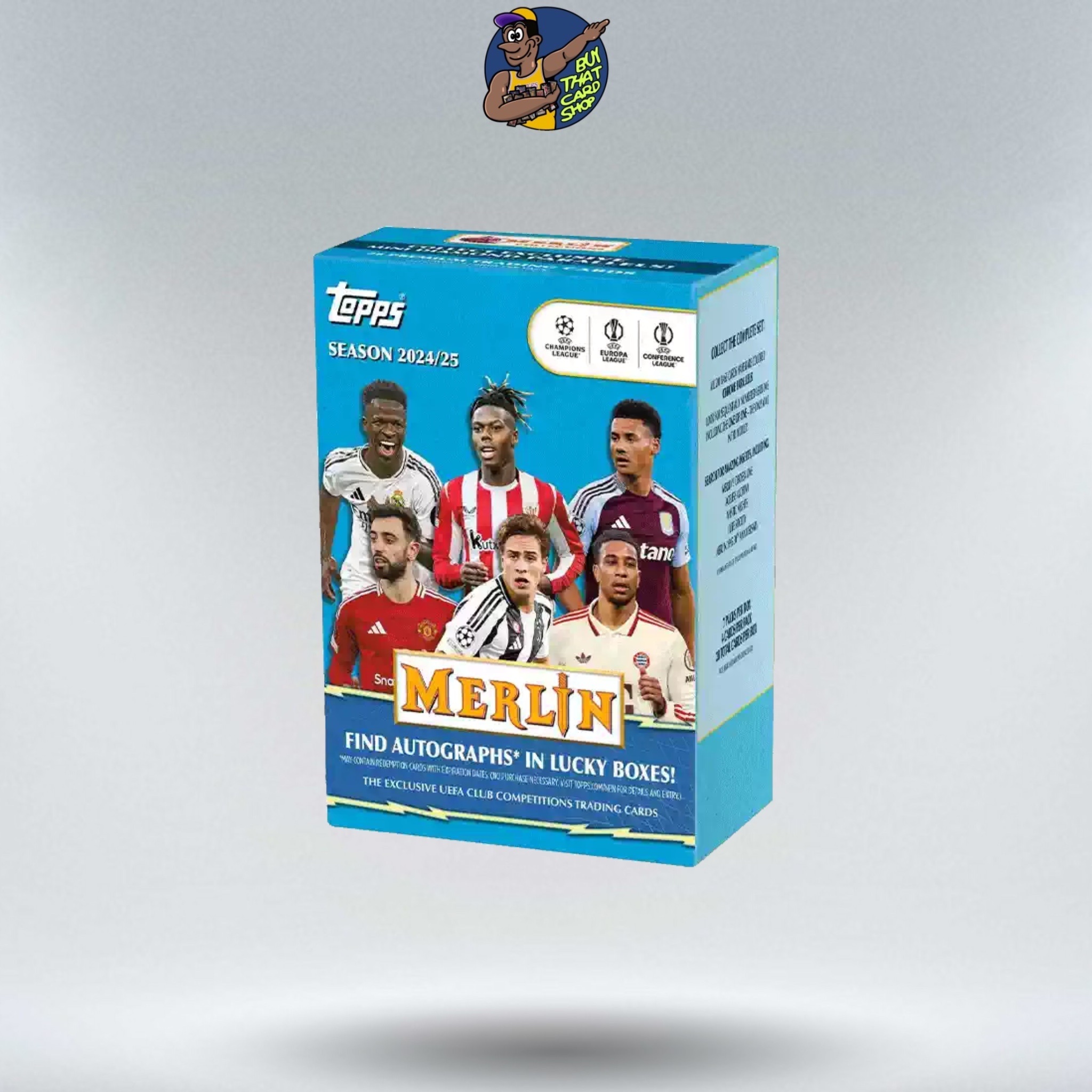 PYT#1．2024-25 Topps Merlin UEFA Value 5Box [C0126004] w/BOUNTY