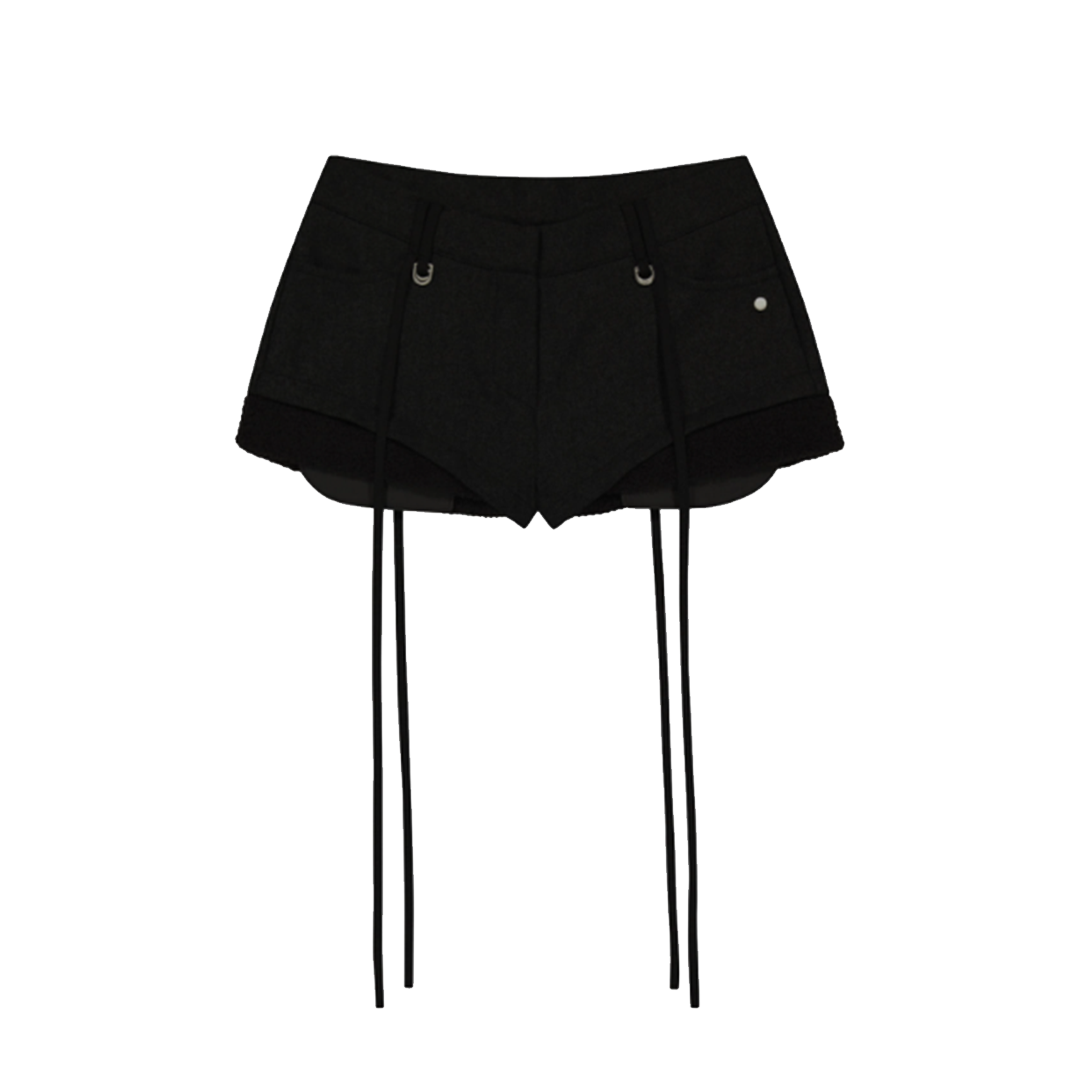 OJOS Micro Wool Shorts 綁繩短褲| FLOMMARKET
