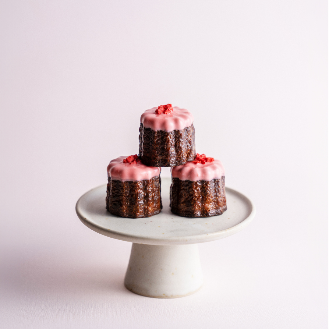 Strawberry Canele