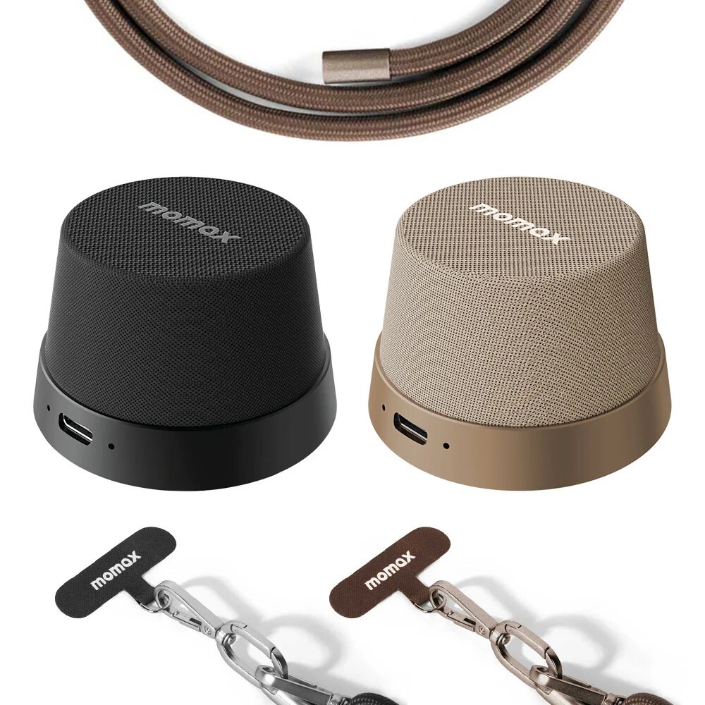 Momax 摩米士 1-Vibe Go 迷你磁吸支架無線音箱