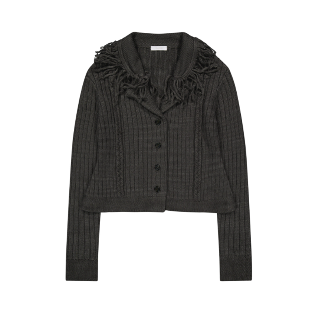 OJOS Tassel Collar Knit Cardigan 針織開襟衫| FLOMMARKET