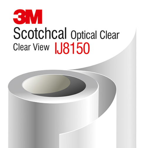 3M™ SCOTCHCAL™ CLEAR VIEW GRAPHIC FILM IJ8150 CLEAR 54"