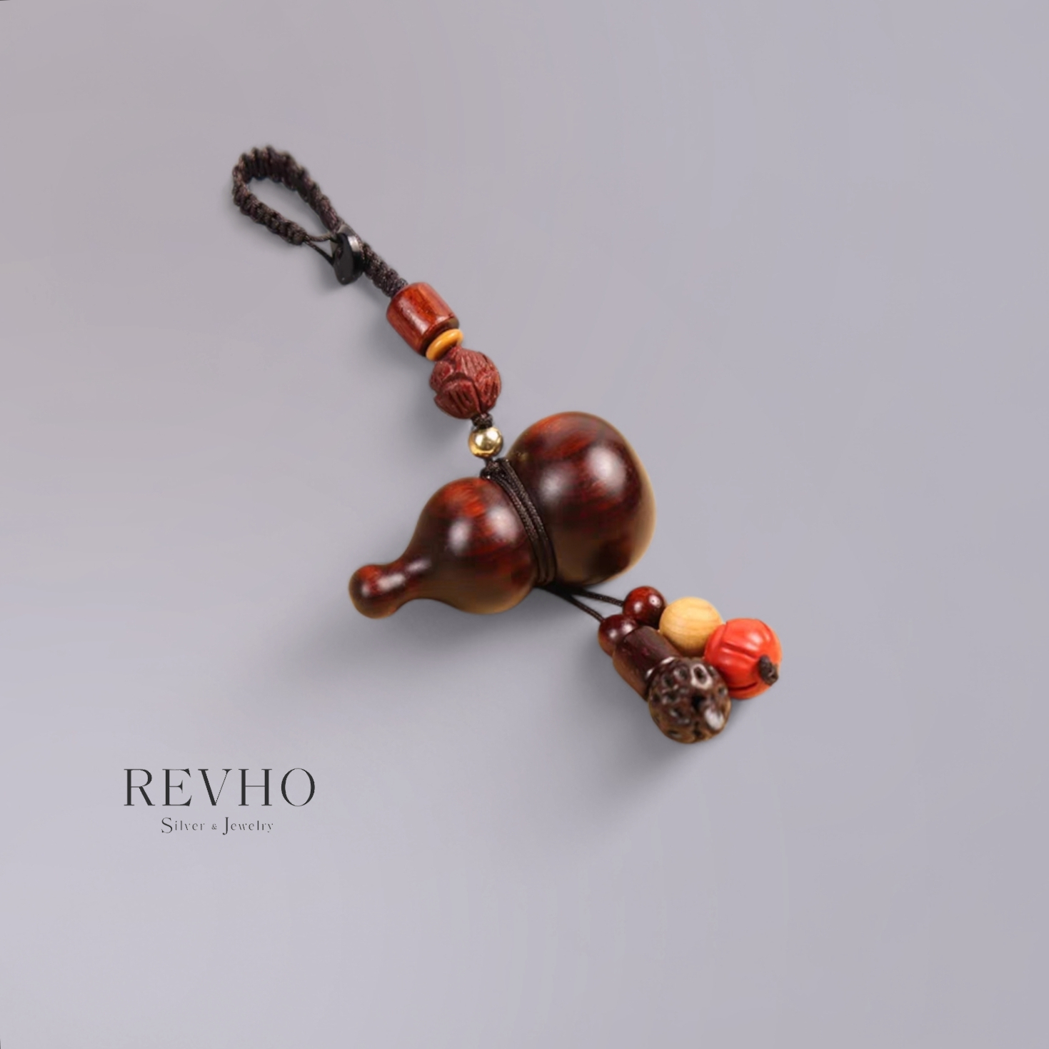 小葉紫檀葫蘆掛繩