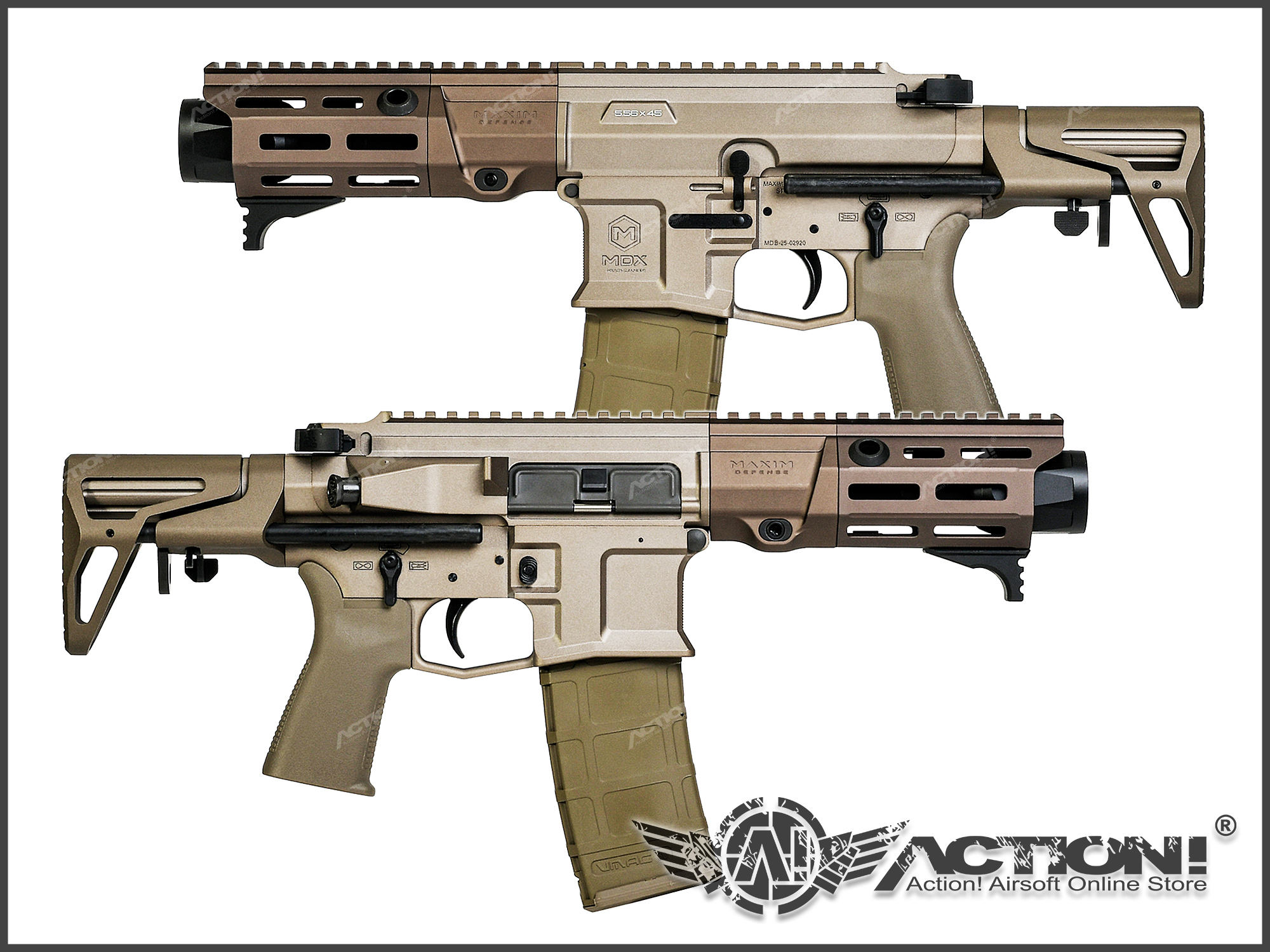 VFC - MAXIM Defense PDX SBR GBB氣動槍 (TAN 沙色) /PDX™ – SBR