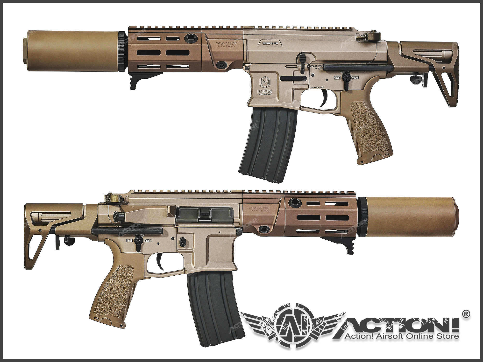 VFC - MAXIM Defense PDX SD AIRSOFT AEG TAN /GATE ASTER